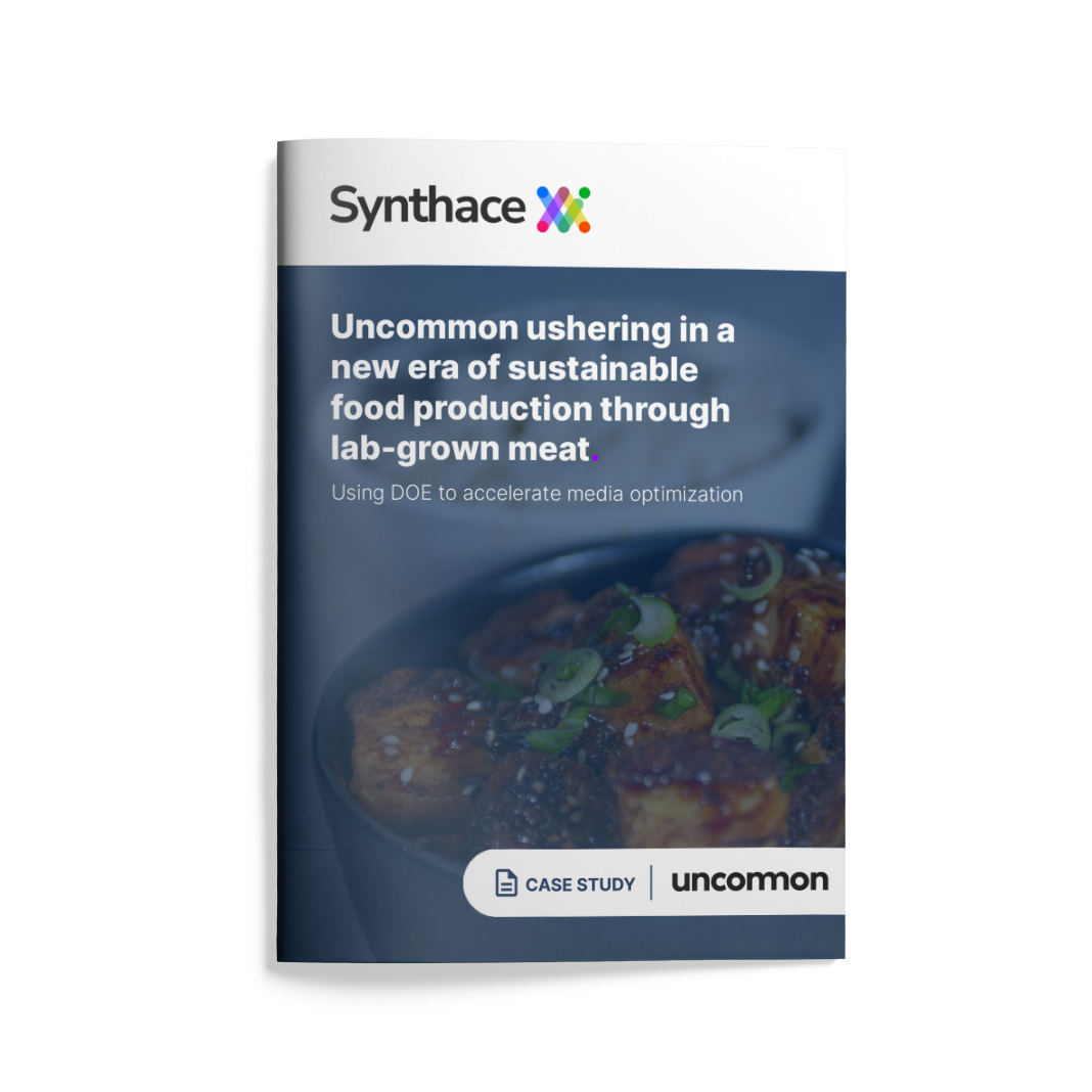 Uncommon: Accelerating Media Optimization with DOE - Synthace